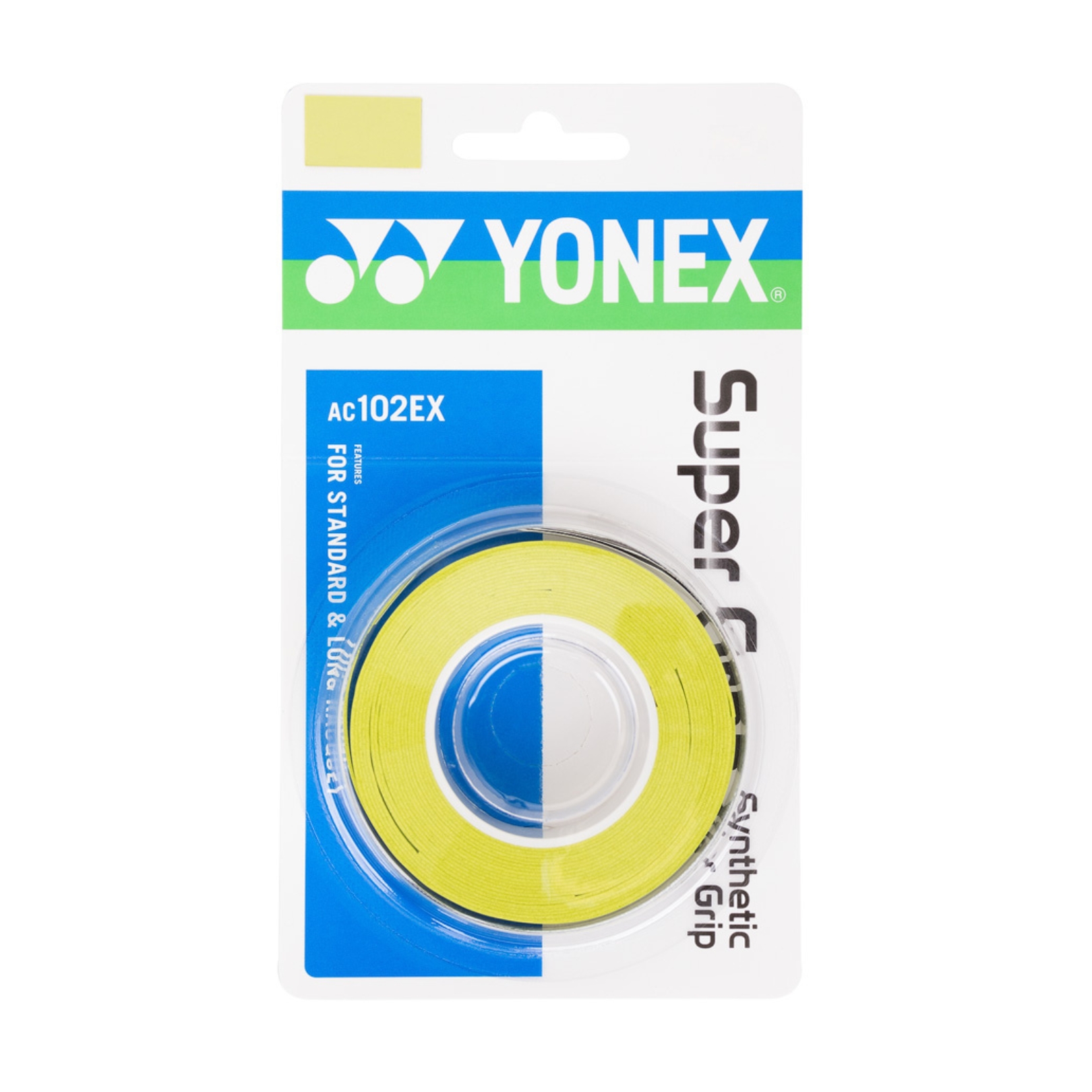 Yonex Super Grap 3-Pack Citrus Green - Badminton Shop